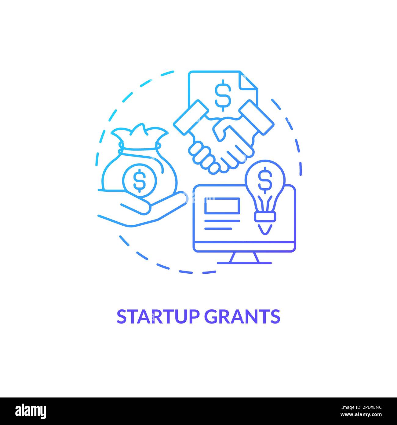 Startup grants blue gradient concept icon Stock Vector Image & Art - Alamy Startup grants blue gradient concept icon Stock Vector Image & Art - Alamy