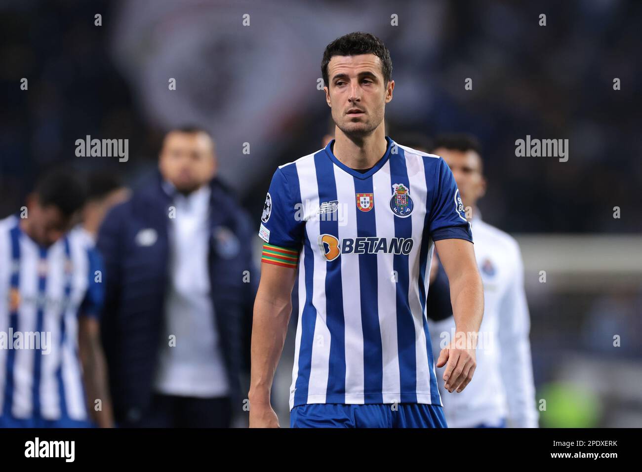 Porto, Portugal. 14th Mar, 2023. Ivan Marcano of FC Porto reacts ...