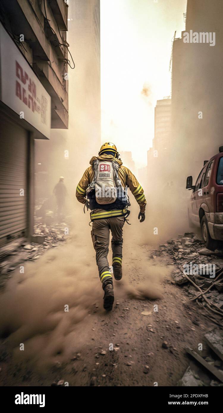 Collapsed building emergency hi-res stock photography and images - Alamy