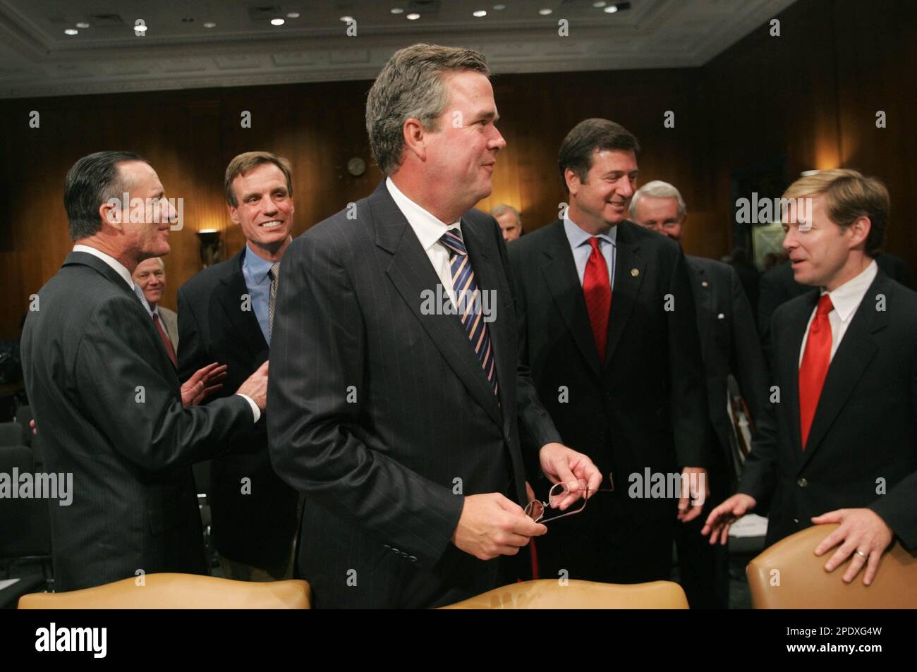 From left to right, Ret. Admiral Robert Natter, Florida's lead ...