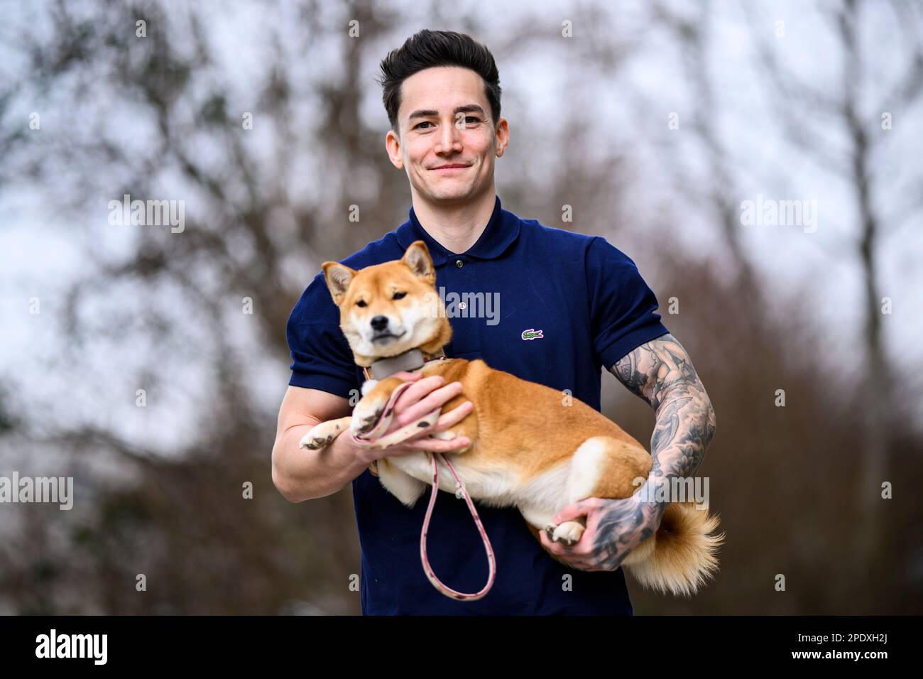 Fellbach, Germany. 15th Mar, 2023. Artistic gymnast Marcel Nguyen ...