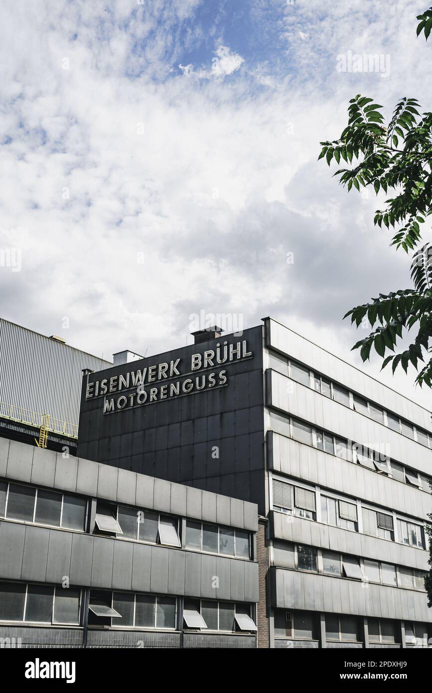 BRUEHL, GERMANY - 19 July 2020: Bruehl Ironworks and Motorcasting in ...