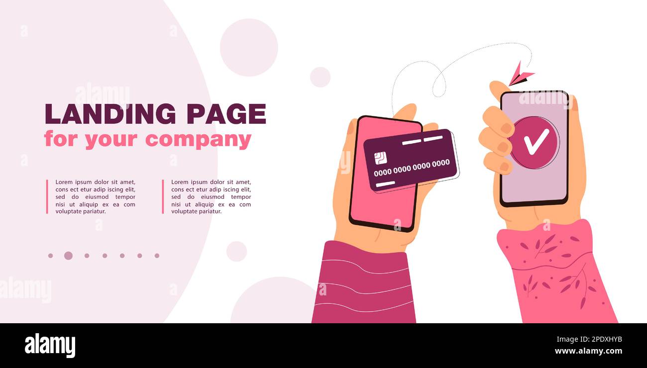 Online money transaction flat vector illustration Stock Vector Image ...