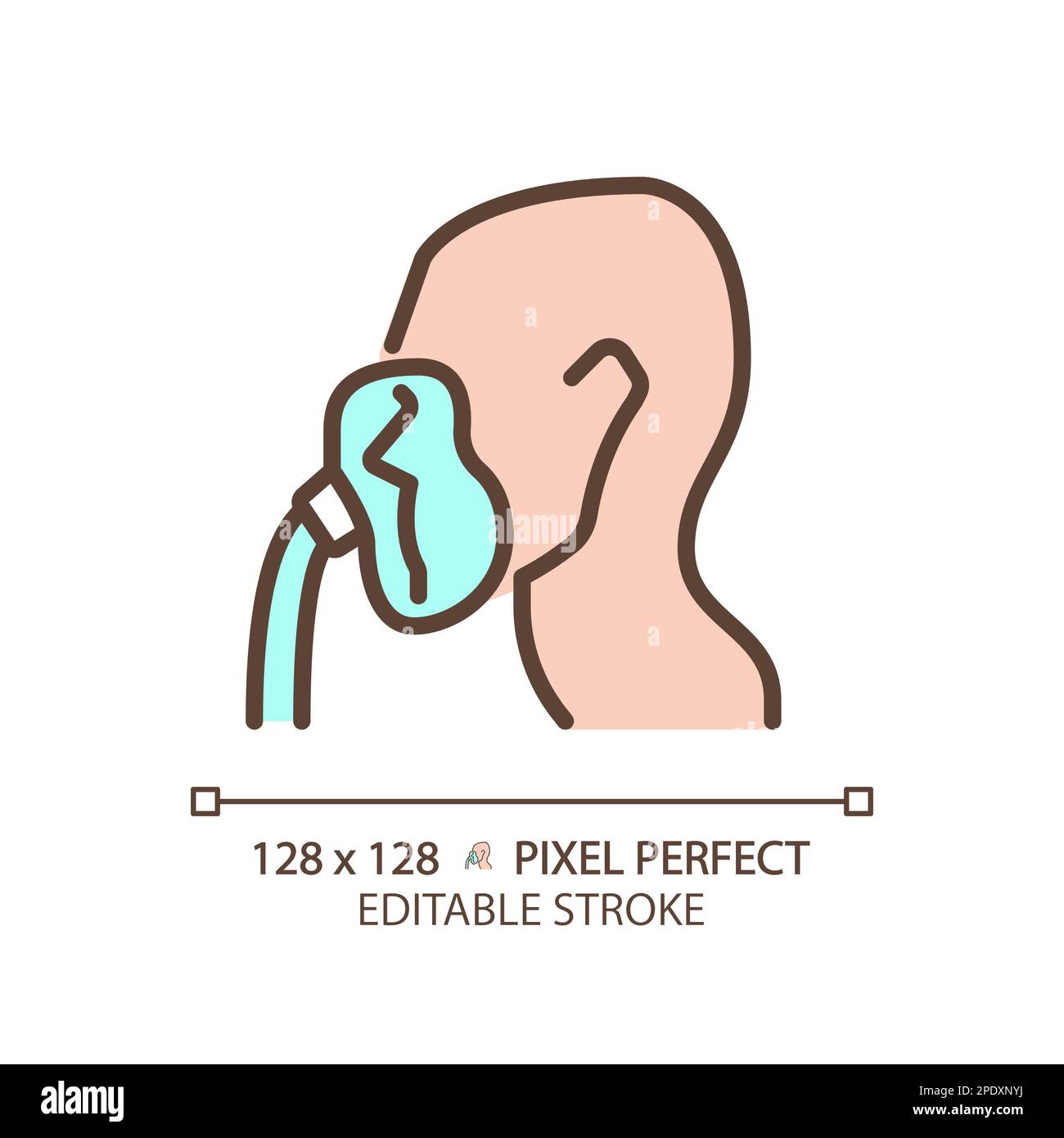 Person breathing clip art hi-res stock photography and images - Alamy