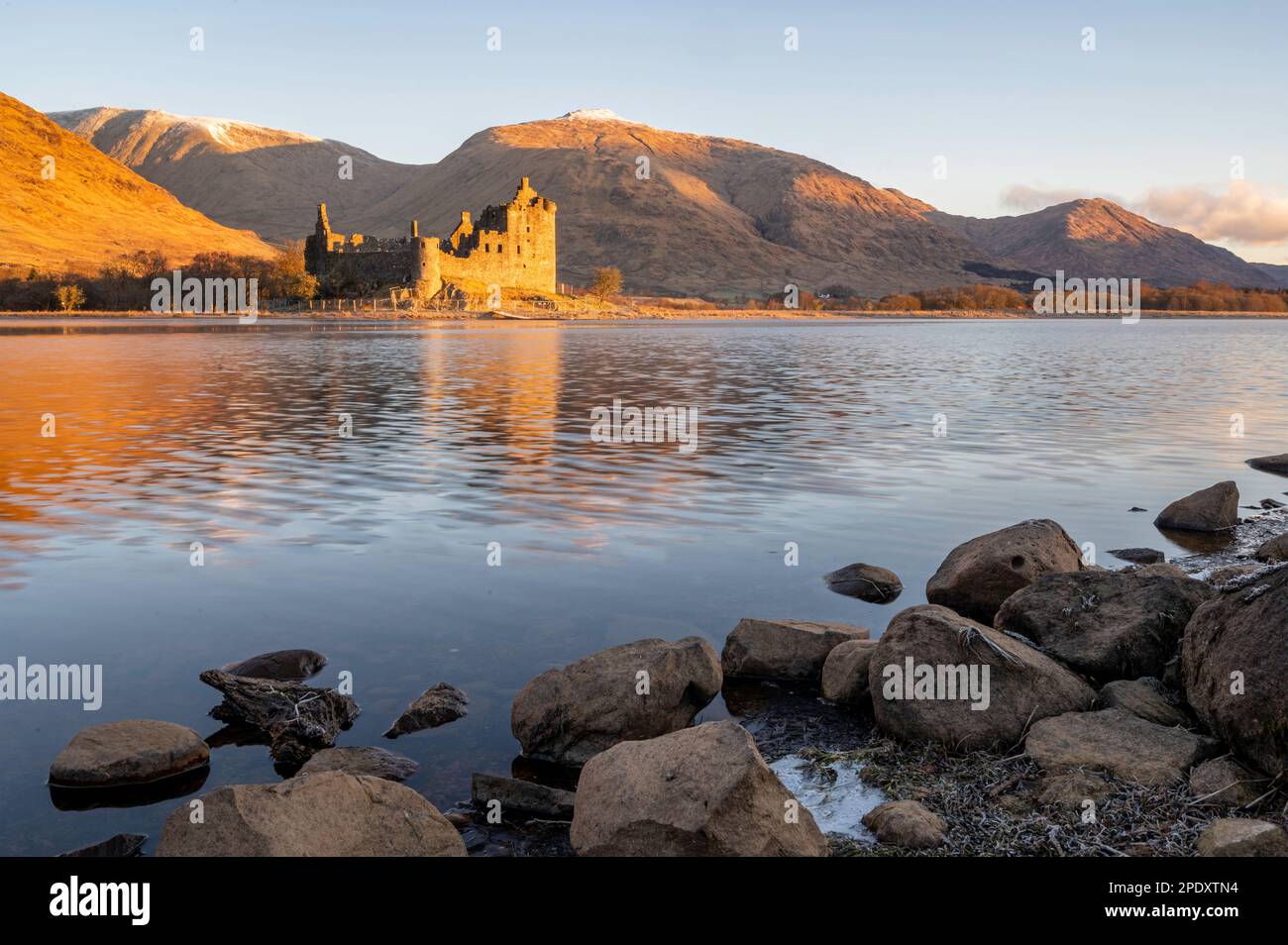 Kilchurn Castle, Dalmally by Loch Awe, Scotland, UK Stock Photo - Alamy