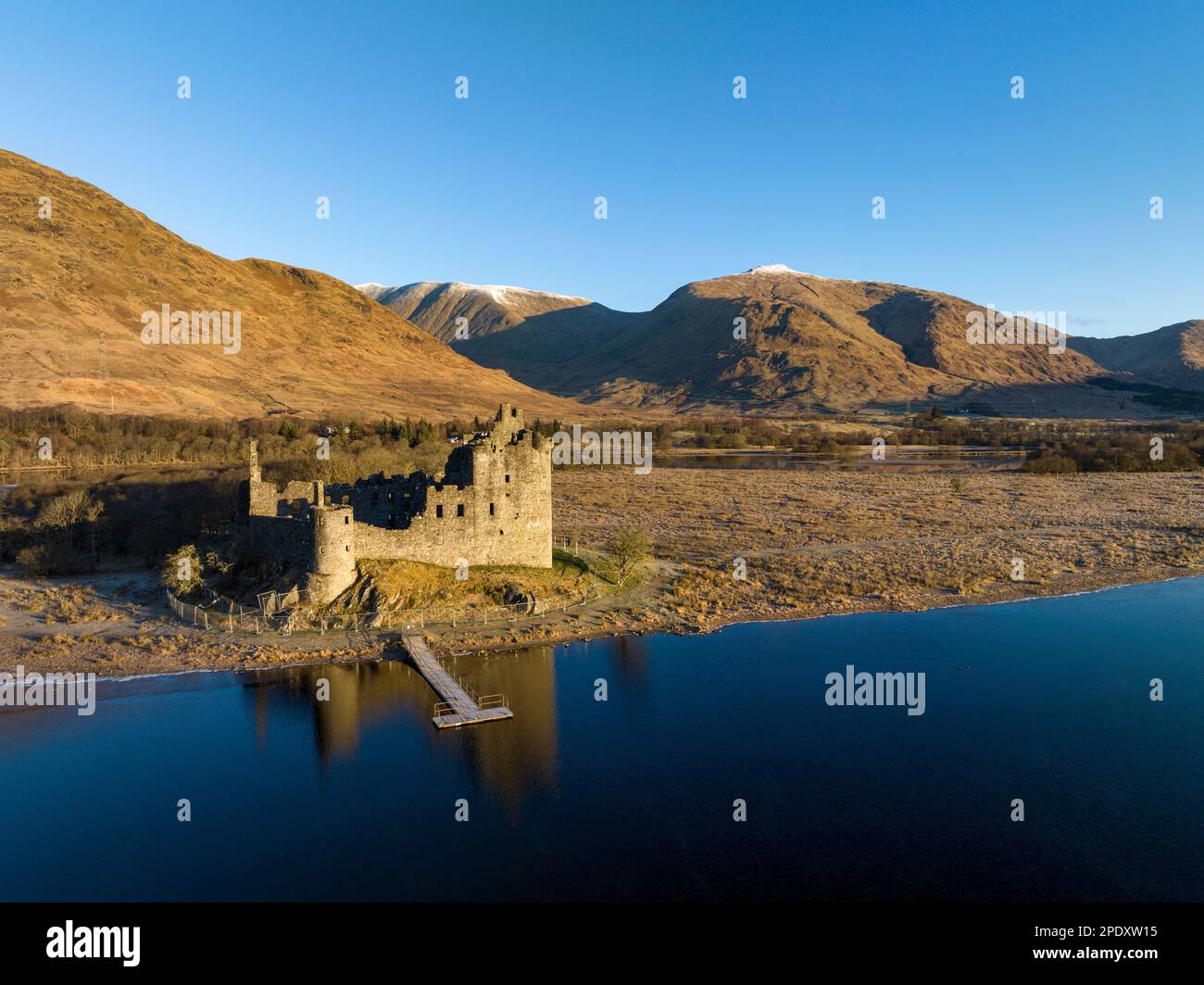 Kilchurn Castle, Dalmally by Loch Awe, Scotland, UK Stock Photo - Alamy