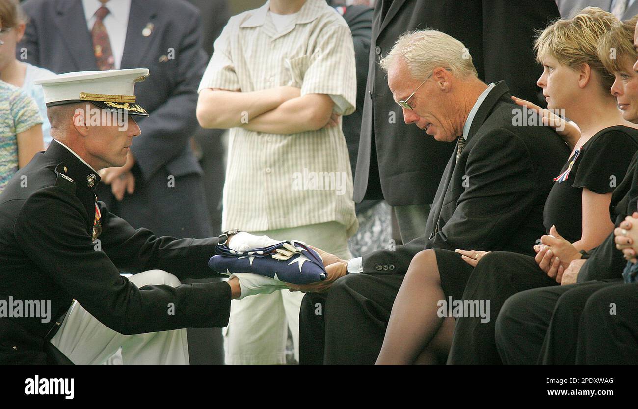 ** CAPTION CORRECTION,CORRECTS MILITARY RANK FROM GUNNERY SGT, TO ...