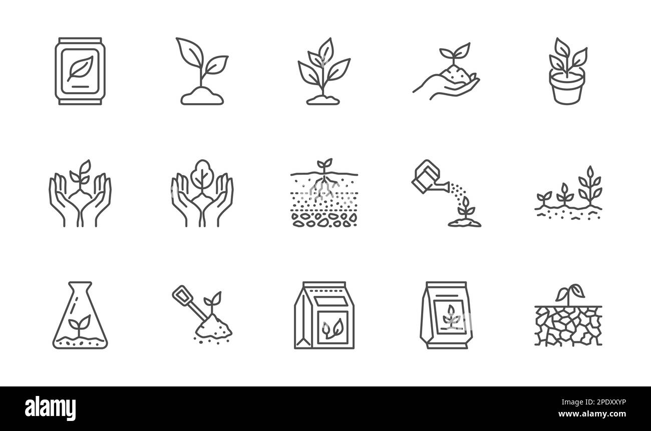 Soil testing equipment Stock Vector Images - Alamy