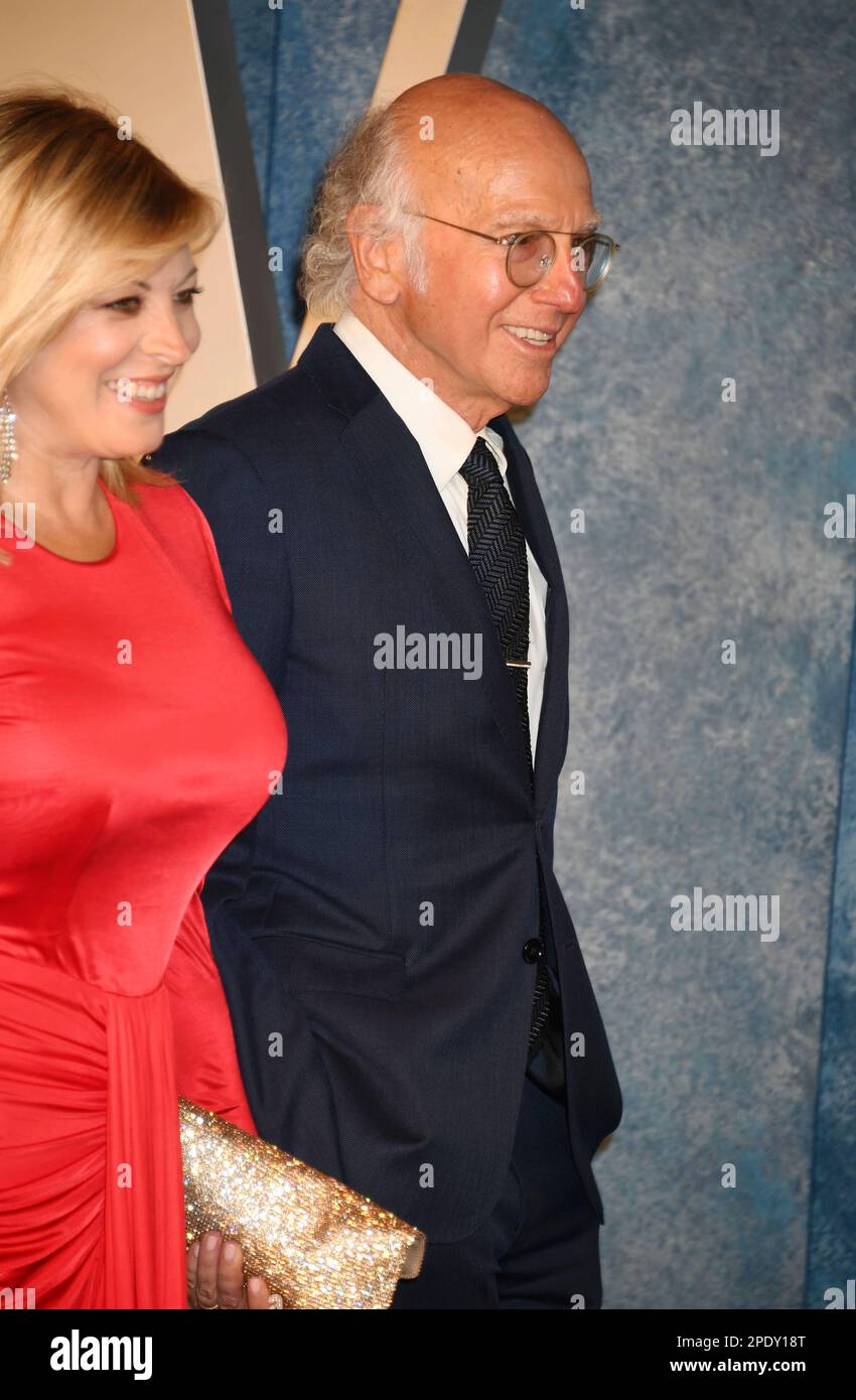 Beverly Hills, California, USA. 12th Mar, 2023. Larry David (R) and ...