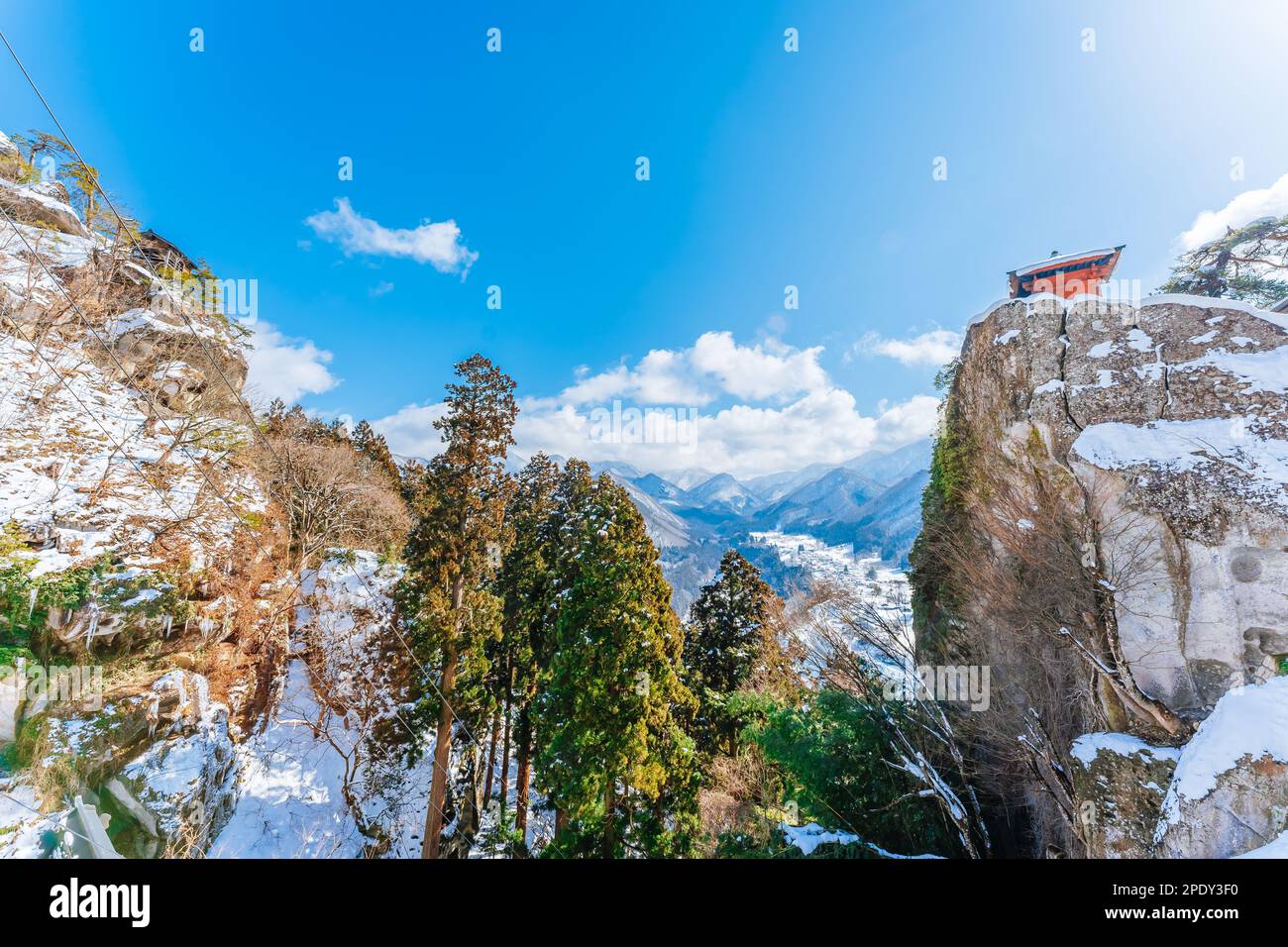 Yamadera in Winter 2023, Japan Stock Photo - Alamy