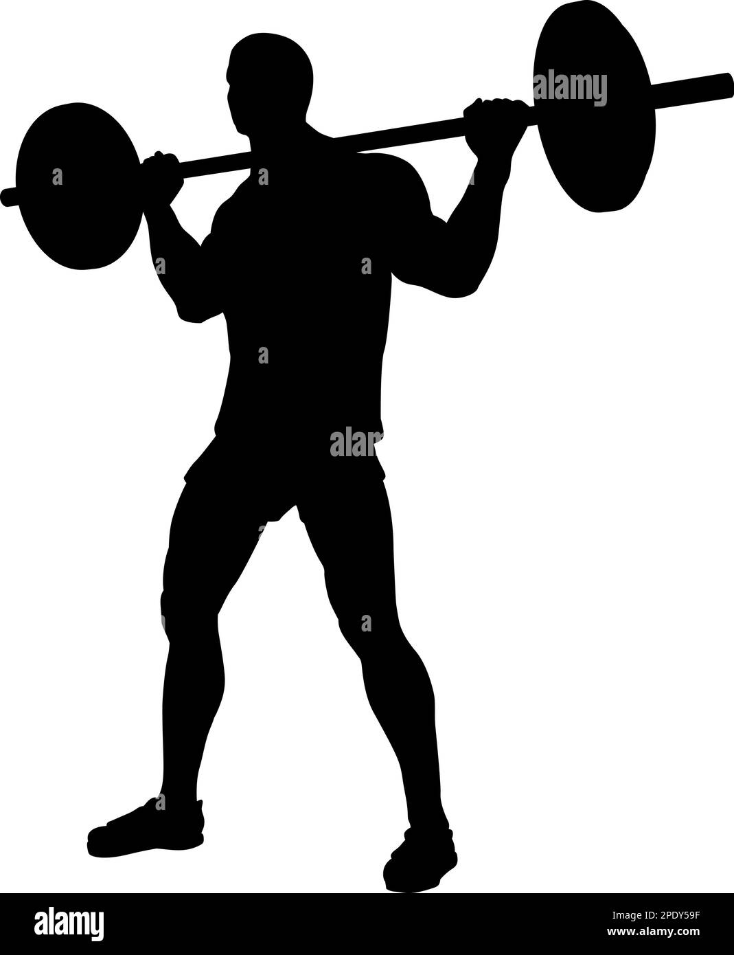 Olympic Lifting Silhouette
