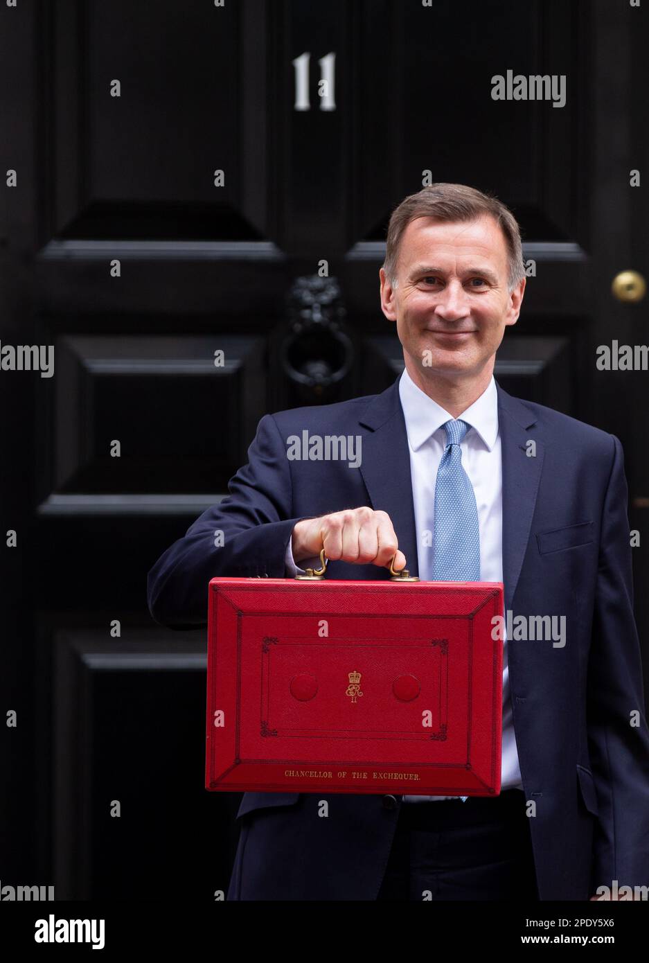 London, England, UK. 15th Mar, 2023. Chancellor of the Exchequer JEREMY ...