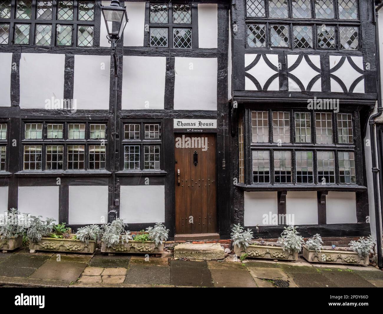 Street scene image of quaint historical houses at the town of Rye [on ...