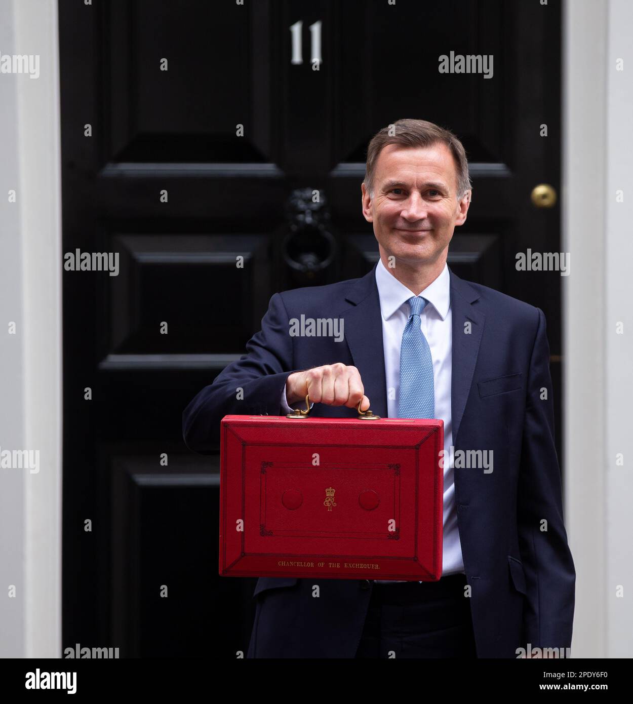 London, England, UK. 15th Mar, 2023. Chancellor of the Exchequer JEREMY ...