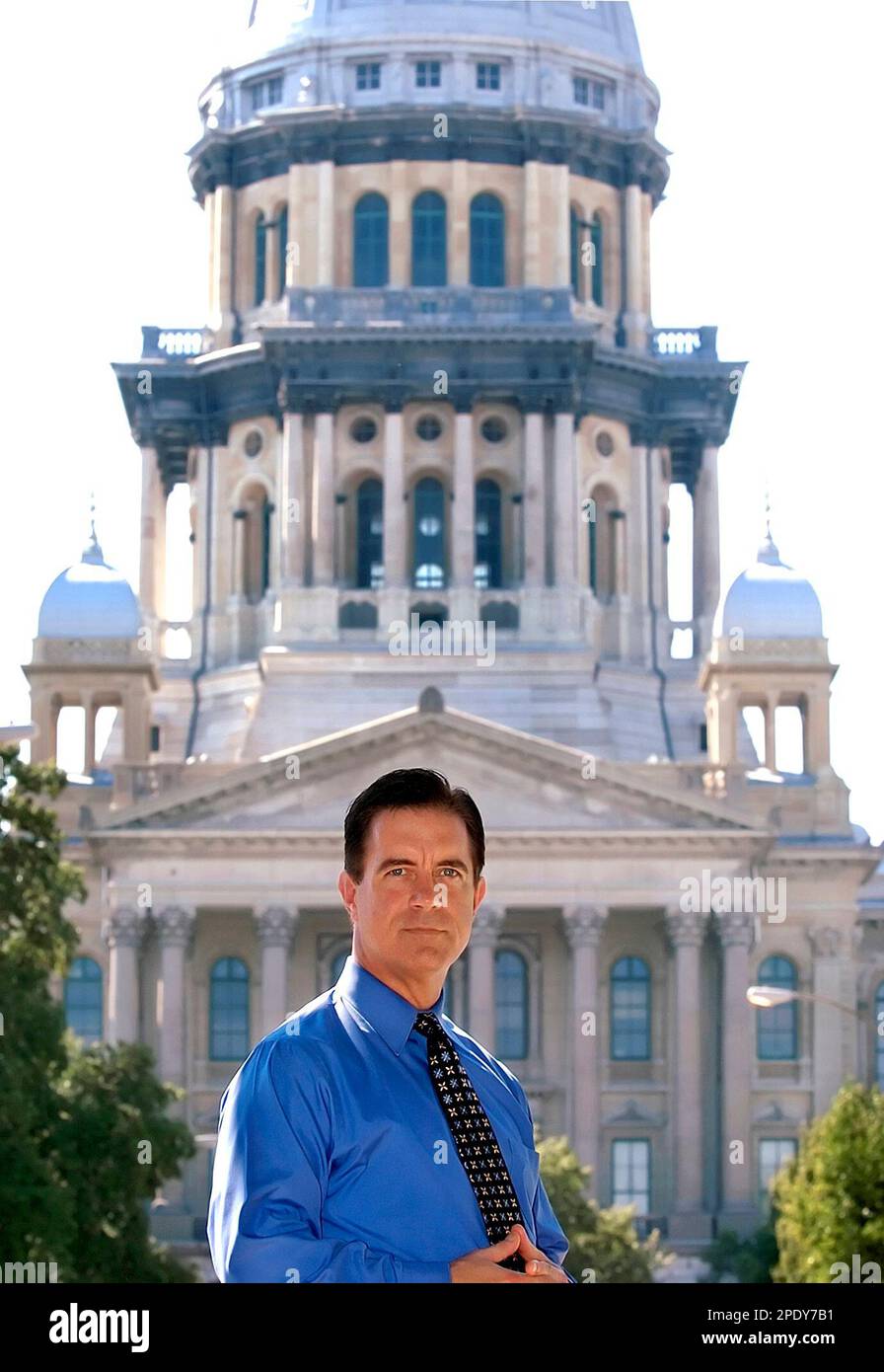 **ADVANCE FOR MONDAY AUG 15** Peoria County State's Attorney Kevin ...