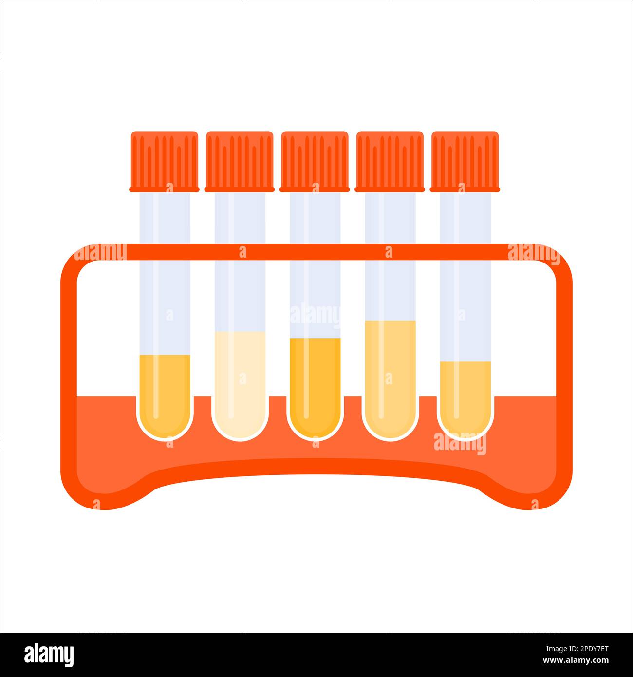 Urine sample test tube rack medical icon Stock Vector Image & Art - Alamy