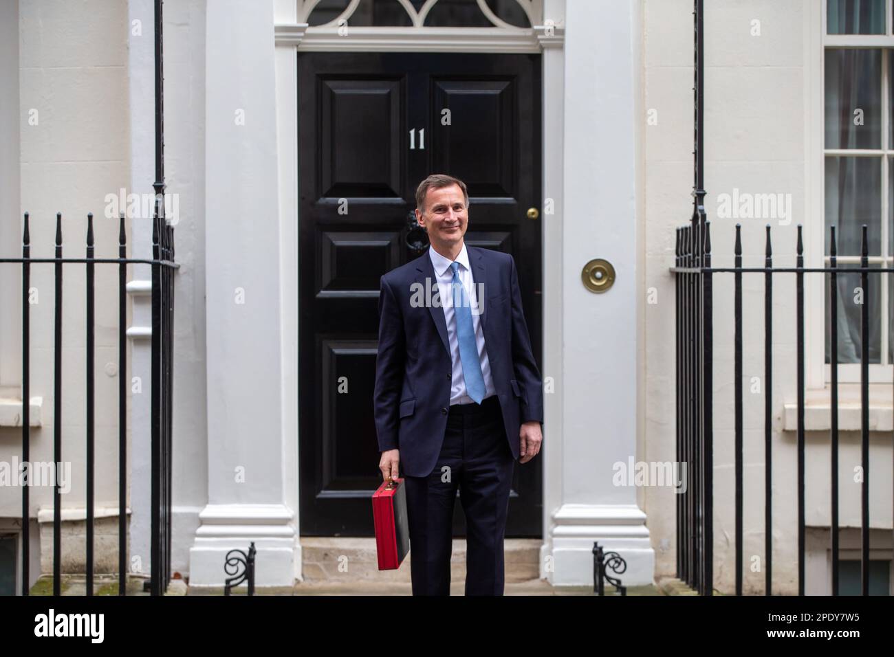 London, England, UK. 15th Mar, 2023. Chancellor of the Exchequer JEREMY ...