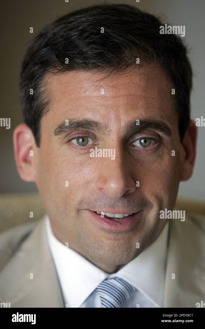 Actor Steve Carell, who stars in his first big-screen lead as the title ...