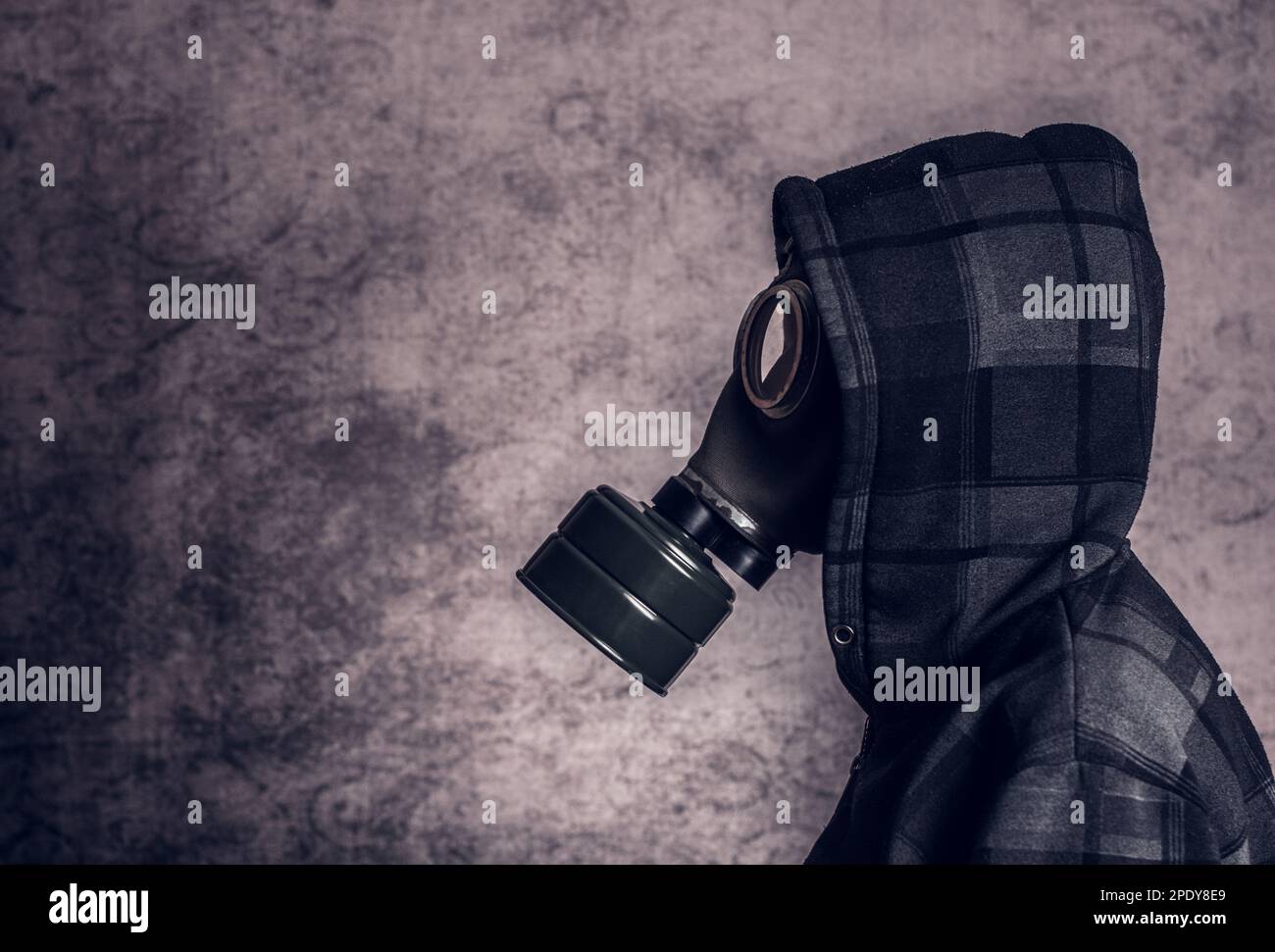 Apocalypse man gas mask in hi-res stock photography and images - Alamy