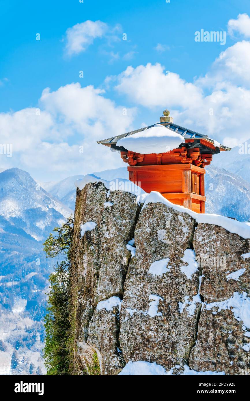 Yamadera in winter hi-res stock photography and images - Alamy
