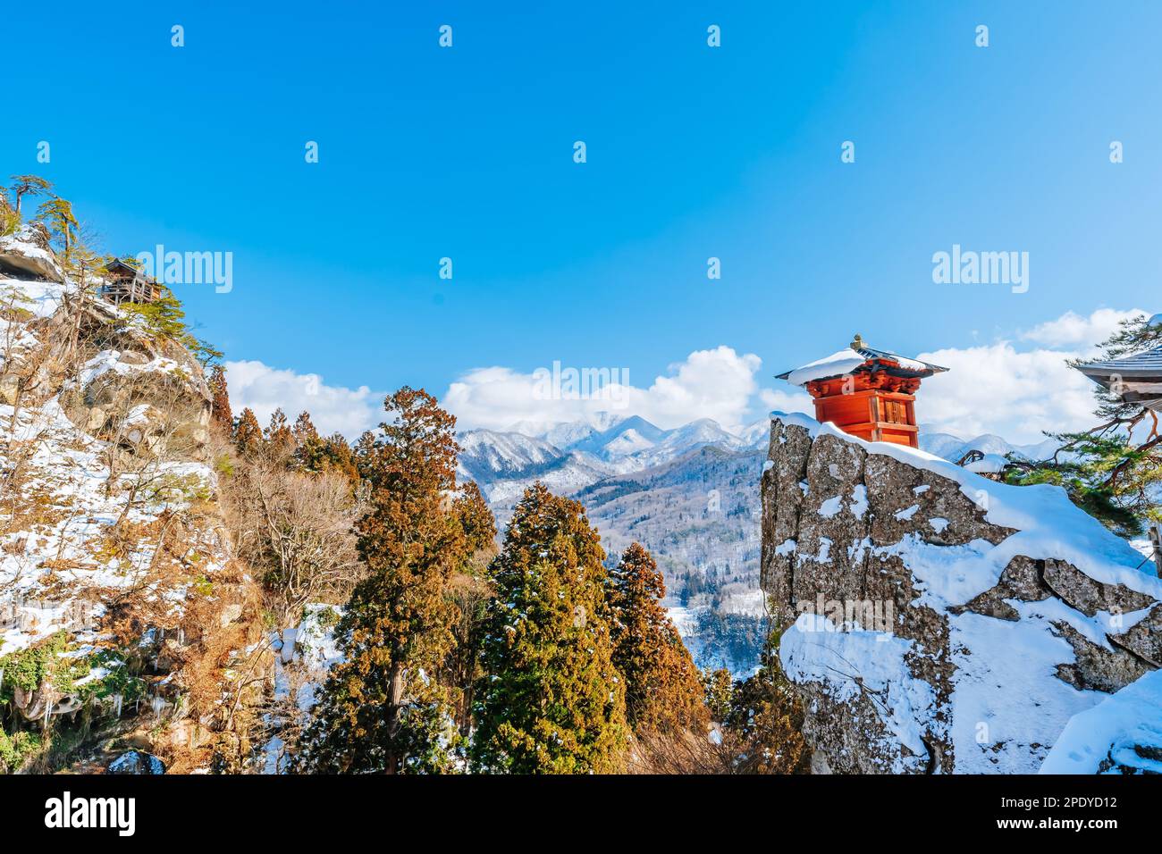 Yamadera in winter hi-res stock photography and images - Alamy