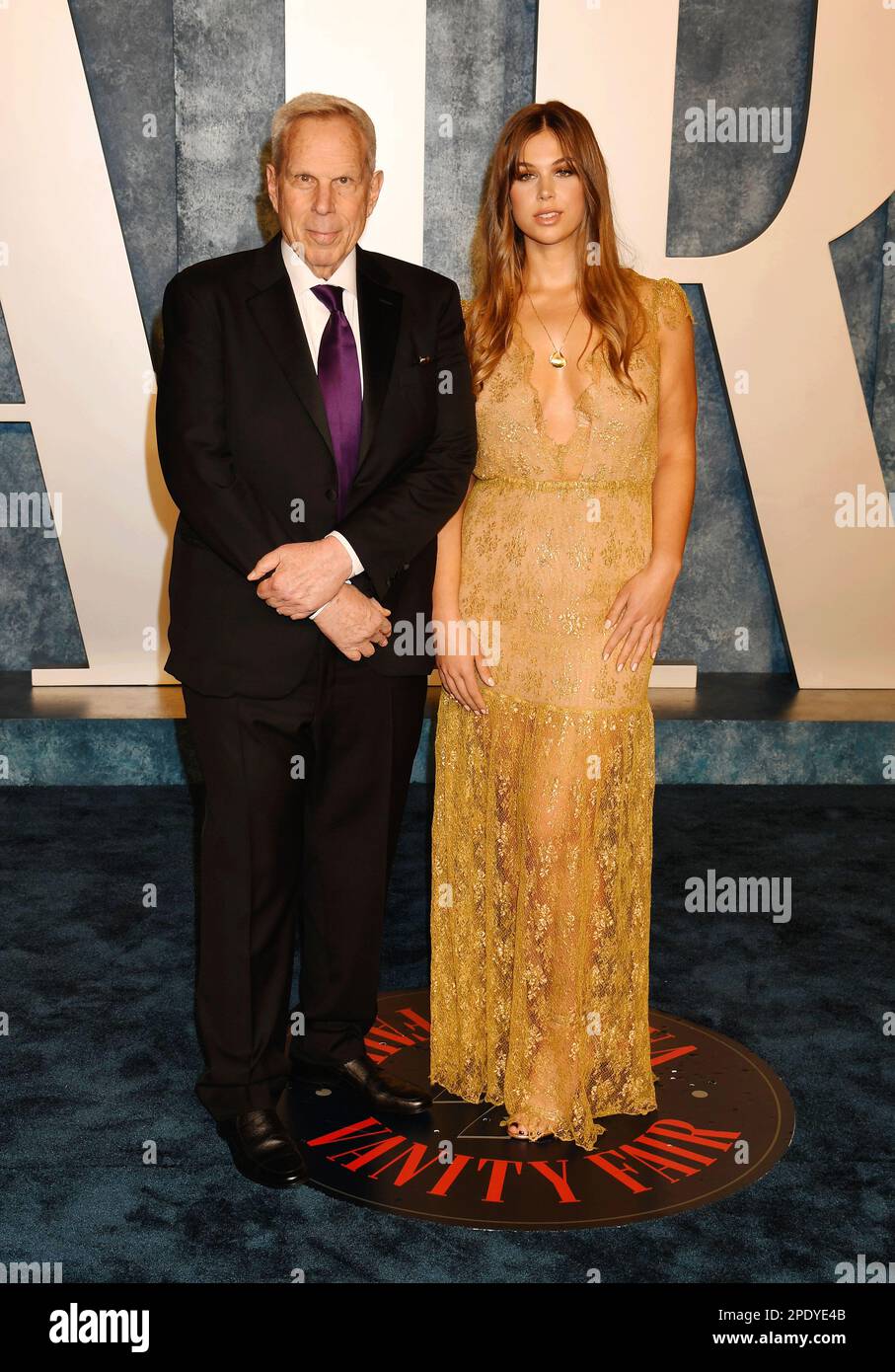 Beverly Hills, California, USA. 12th Mar, 2023. (L-R) Steve Tisch and ...
