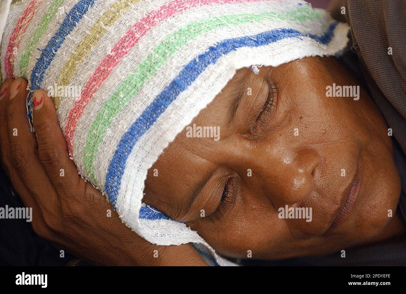 Teresa Gutierrez, an indigenous farmer affected by the banned pesticide ...
