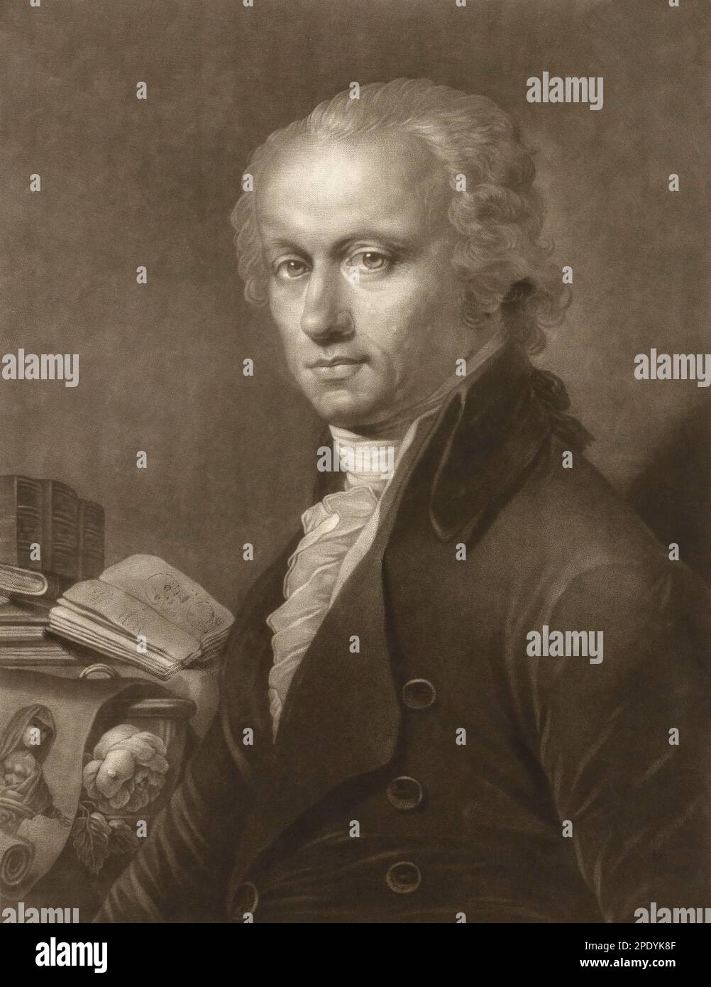 Franz Joseph Gall, 1758-1828, German neuroanatomist and physiologist ...