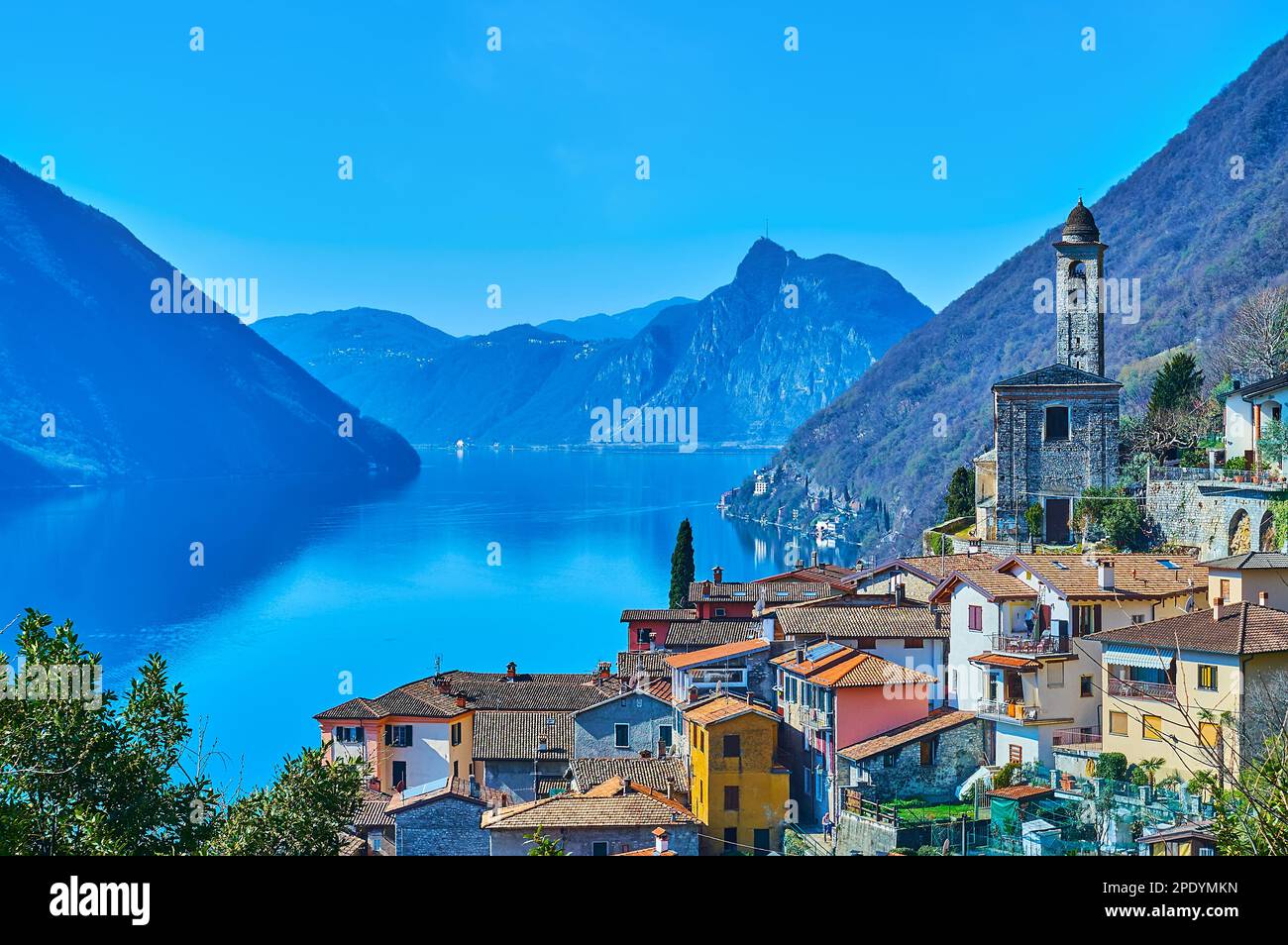 Upper lake como hi-res stock photography and images - Alamy