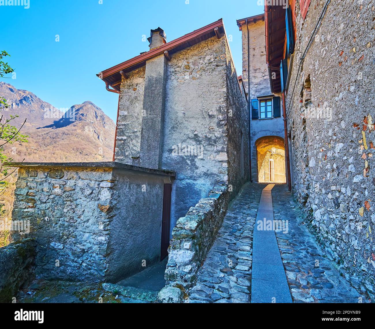 Enjoy the walk in medieval mountain settlement of Castello with narrow ...