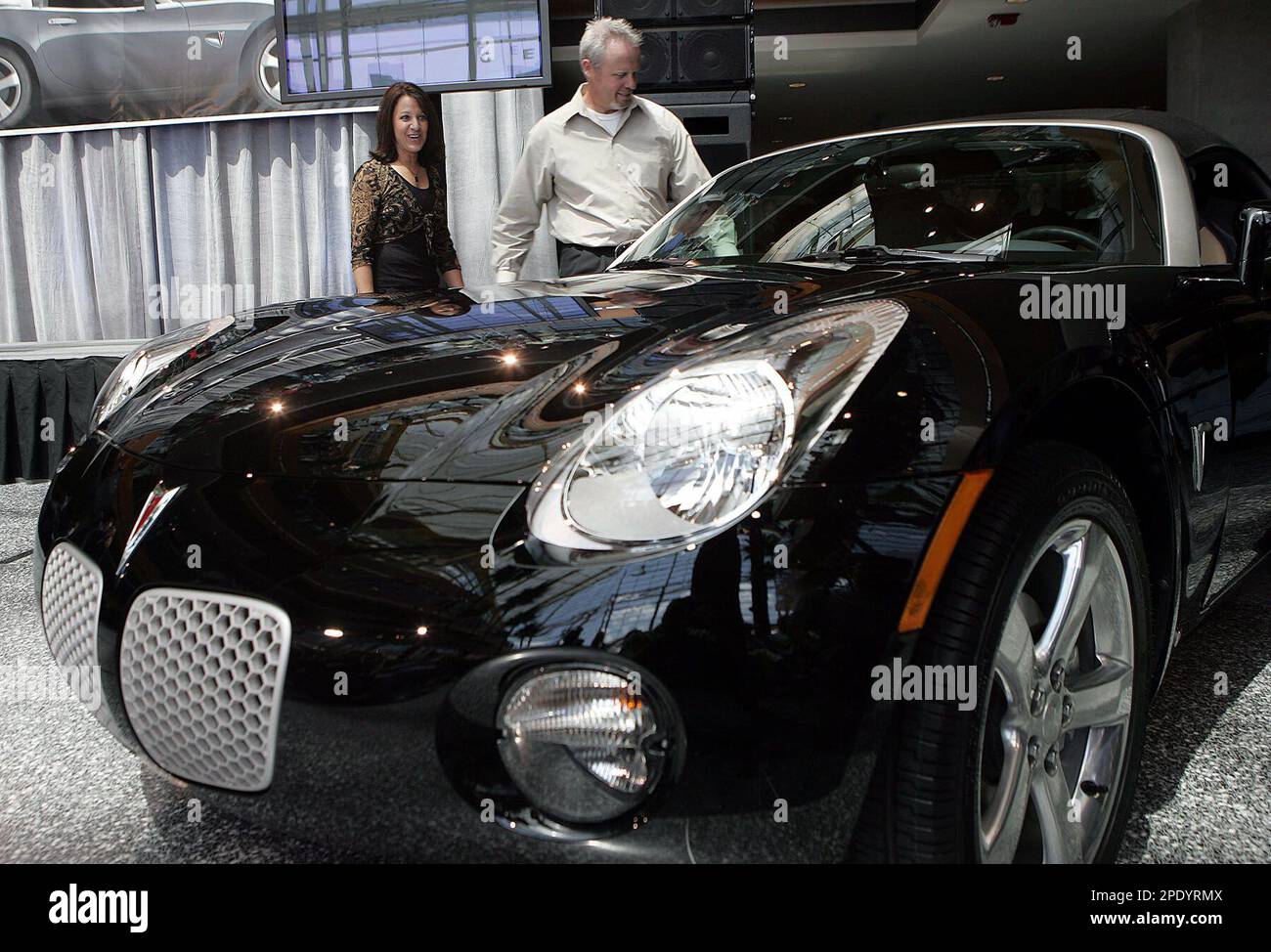 Shelly and Clark Brinton, of Idaho, receive the first production ...