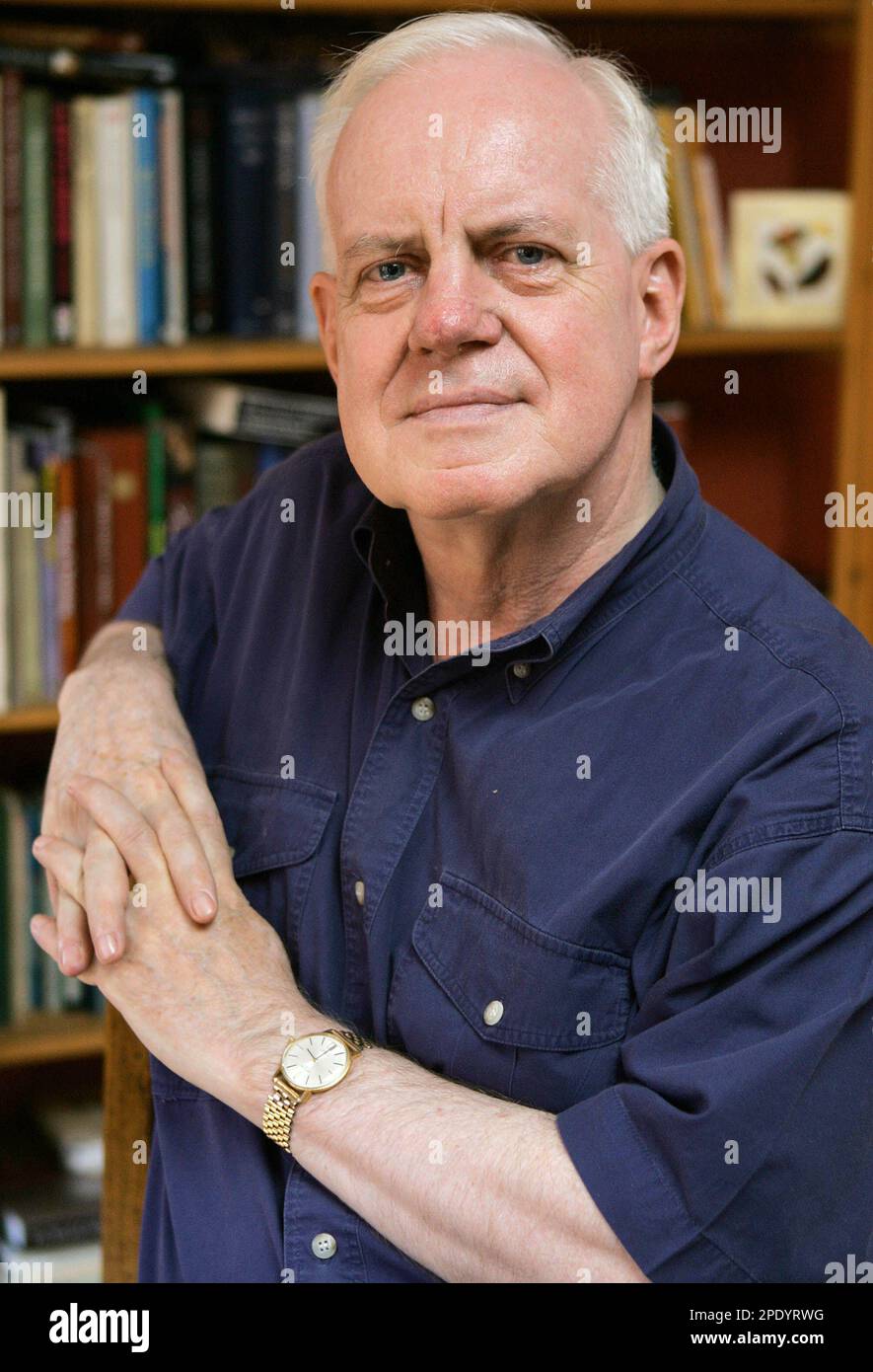 ** ADVANCE FOR SUNDAY, AUG. 7** John Falding poses at his home in ...