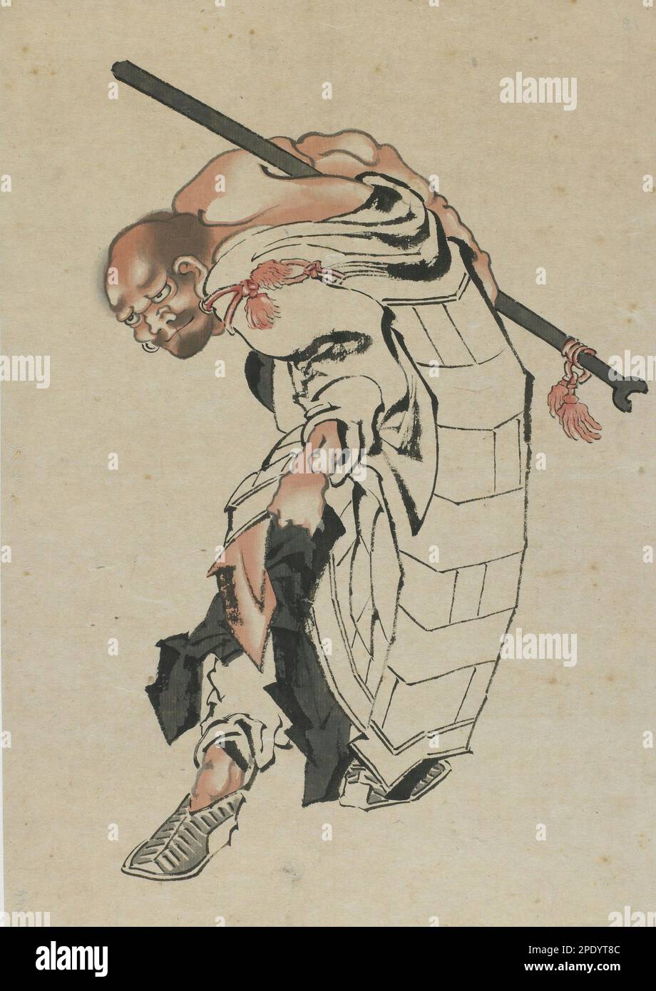 Buddhist figure 1760-1849 by Katsushika Hokusai Stock Photo - Alamy