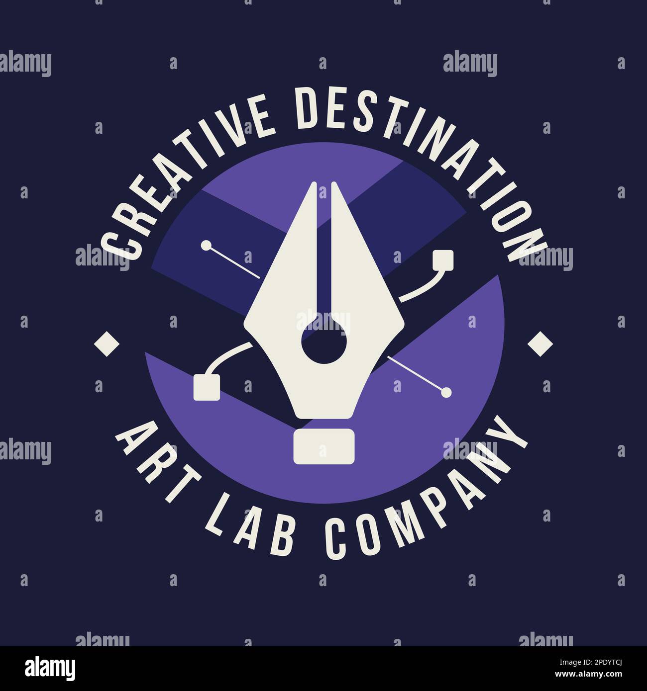 Design studio logo template for creative business. Designers agency ...