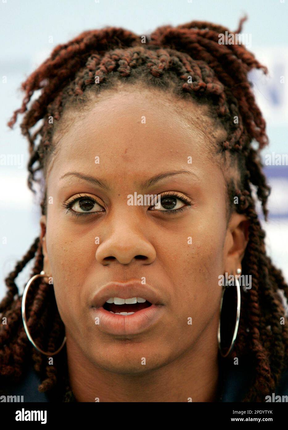U.S. runner Sanya Richards, 4x400-meter relay Olympic gold medalist ...