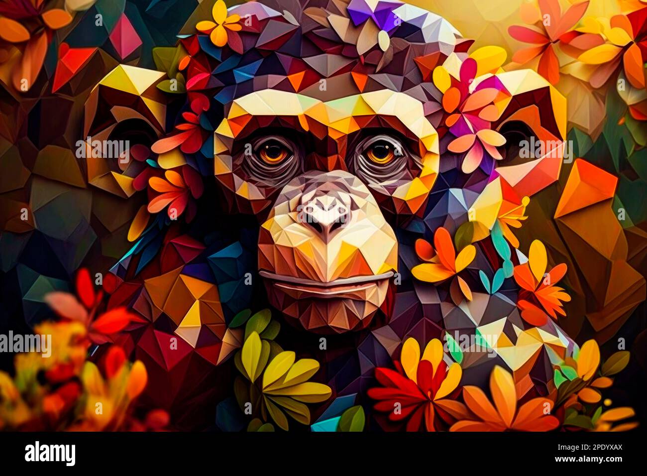 Cubist style painting hi-res stock photography and images - Alamy