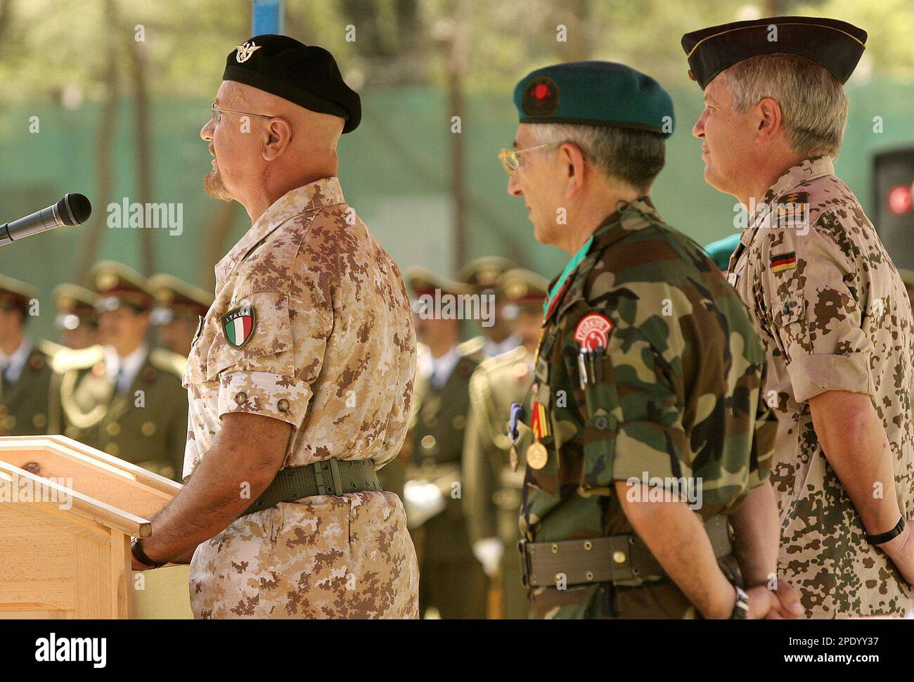 New ISAF (International Security Assistance Force) Commander, Italian ...