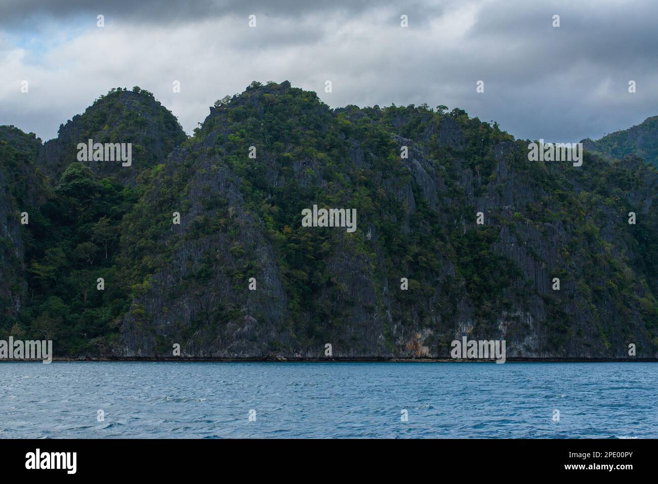 This photo showcases the stunningly rugged coastline of the Philippines ...