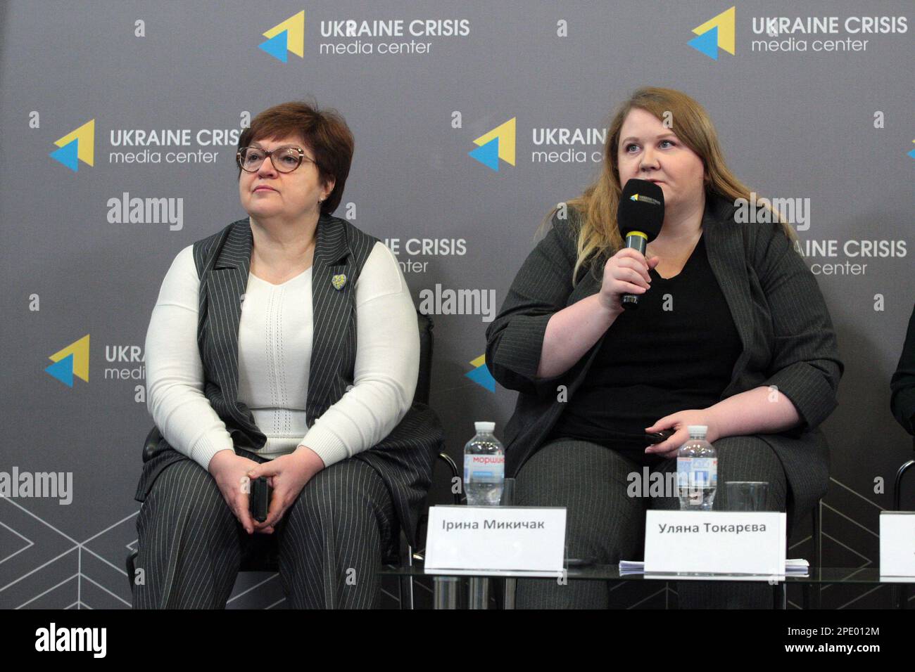 KYIV, UKRAINE - MARCH 15, 2023 - Deputy Minister of Health of Ukraine ...