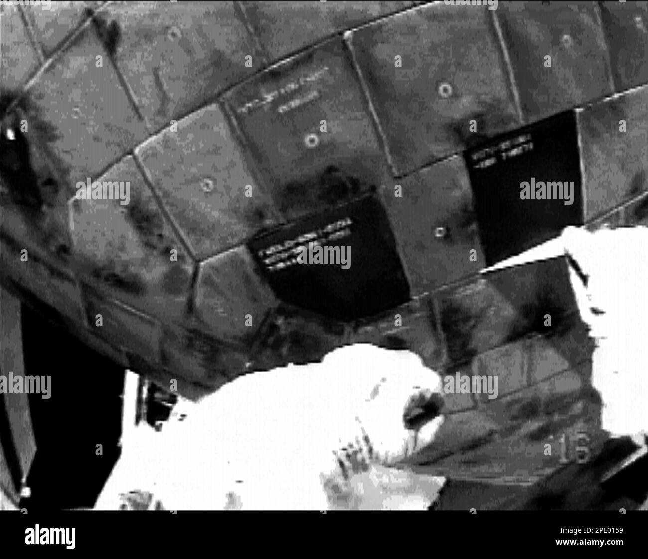 ** FIRST IN A SERIES OF THREE ** A helmet-mounted camera shows ...