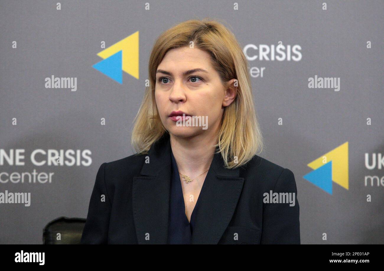 KYIV, UKRAINE - MARCH 15, 2023 - Deputy Prime Minister for European and Euro-Atlantic ...