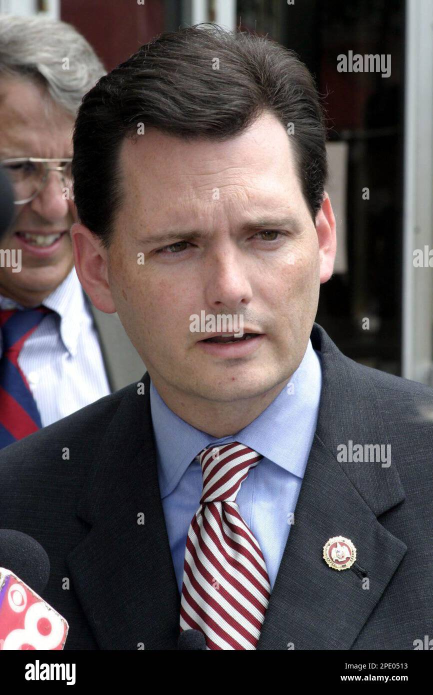 Alabama Attorney General Troy King speaks Monday, Aug. 1, 2004, in ...