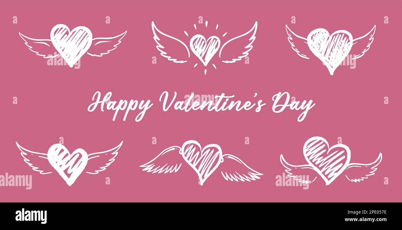 Angel and wings drawing hi-res stock photography and images - Alamy