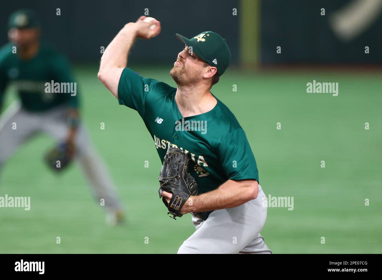 Tokyo, Japan. 15th Mar, 2023. Joshua Guyer (AUS) Baseball : 2023 World ...
