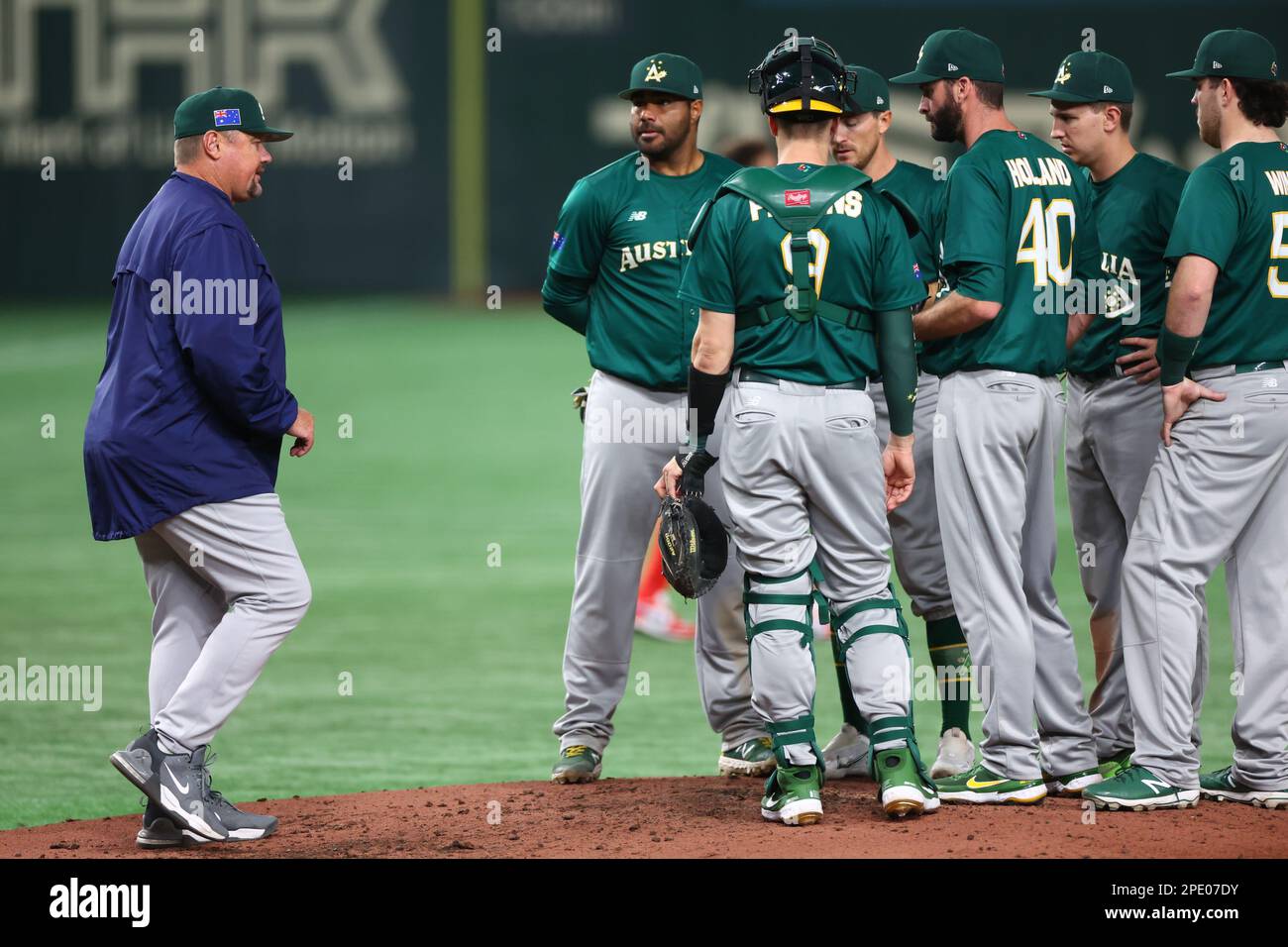 Tokyo, Japan. 15th Mar, 2023. Australia team group (AUS) Baseball ...