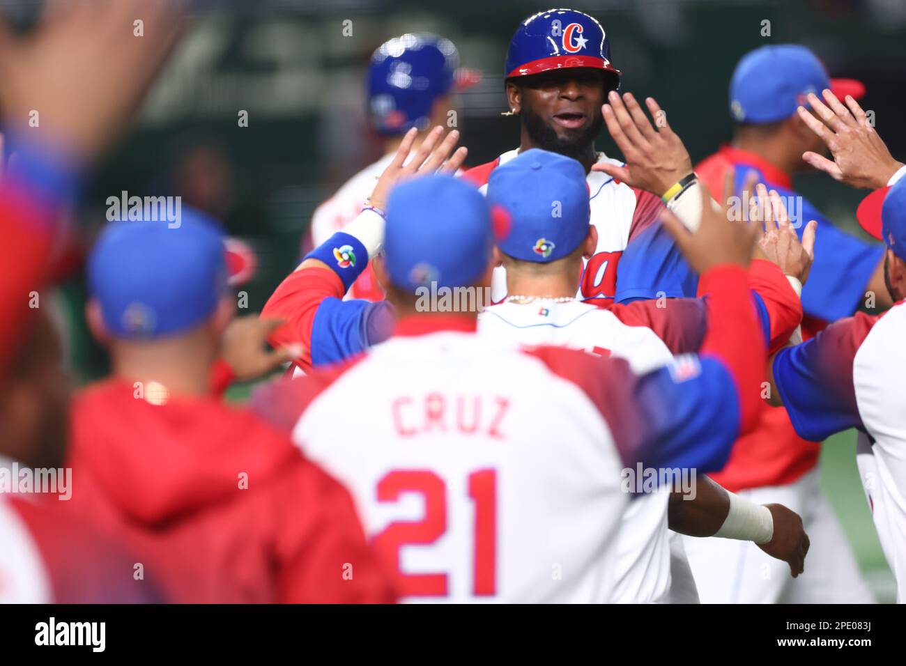 Tokyo, Japan. 15th Mar, 2023. Cuba team group (CUB) Baseball : 2023 ...