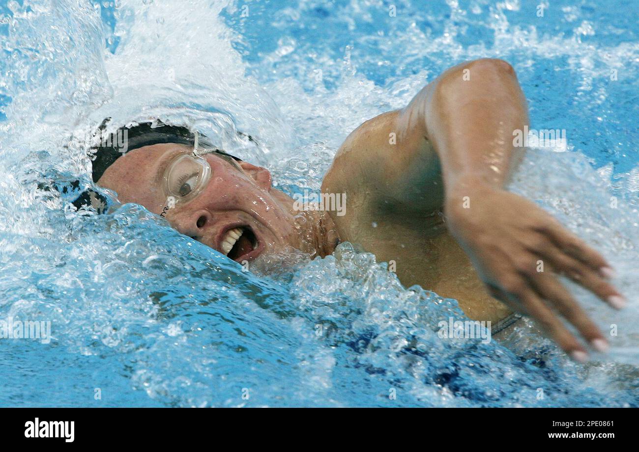 USA's Kate Ziegler swims on her way to winning the gold medal in the ...