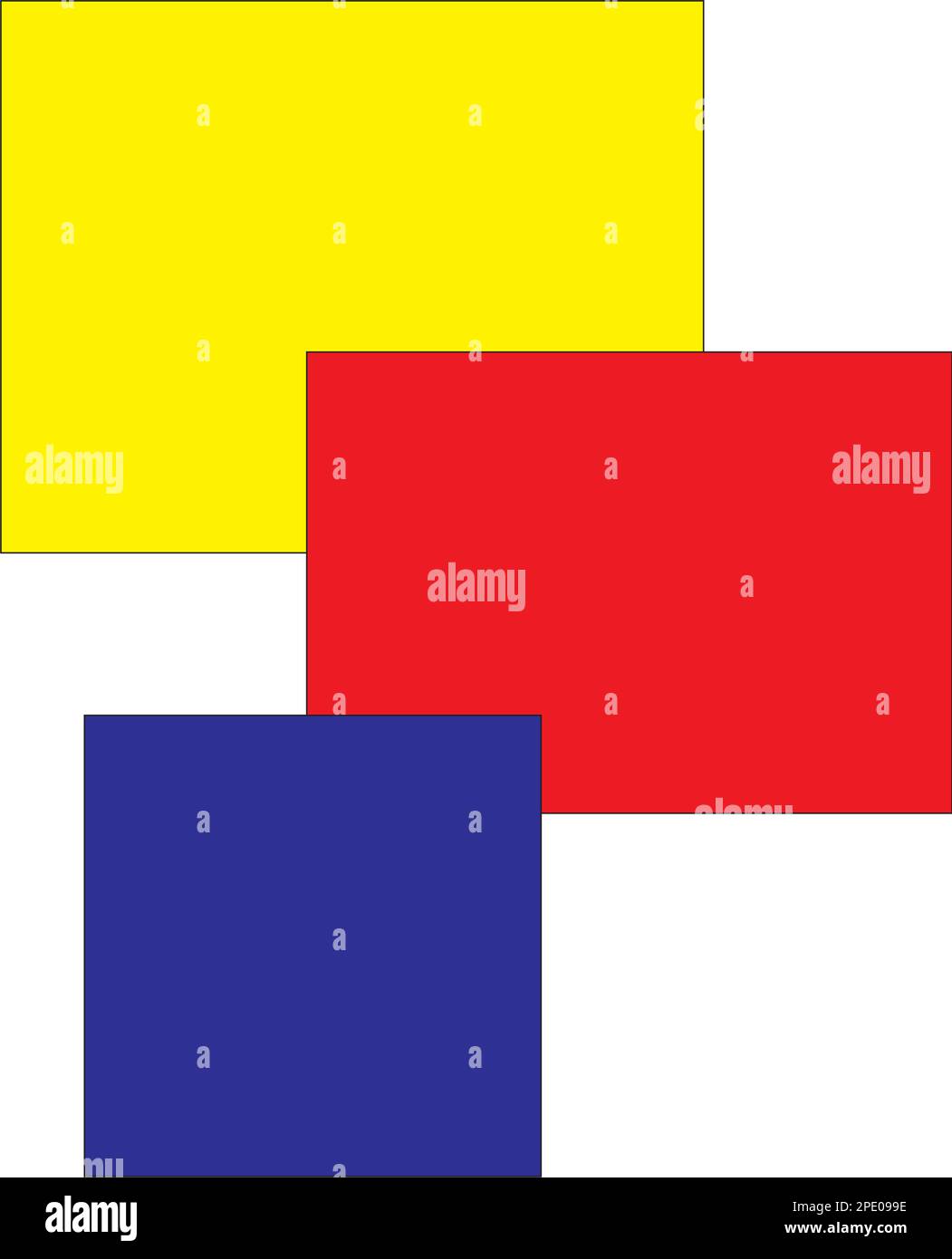 Blue and yellow squares Stock Vector Images - Alamy