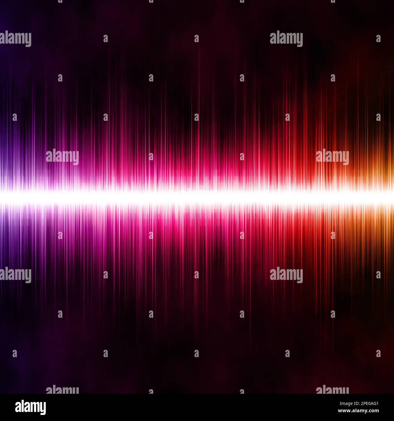 Multicolour abstract sound waves on black background Stock Photo - Alamy