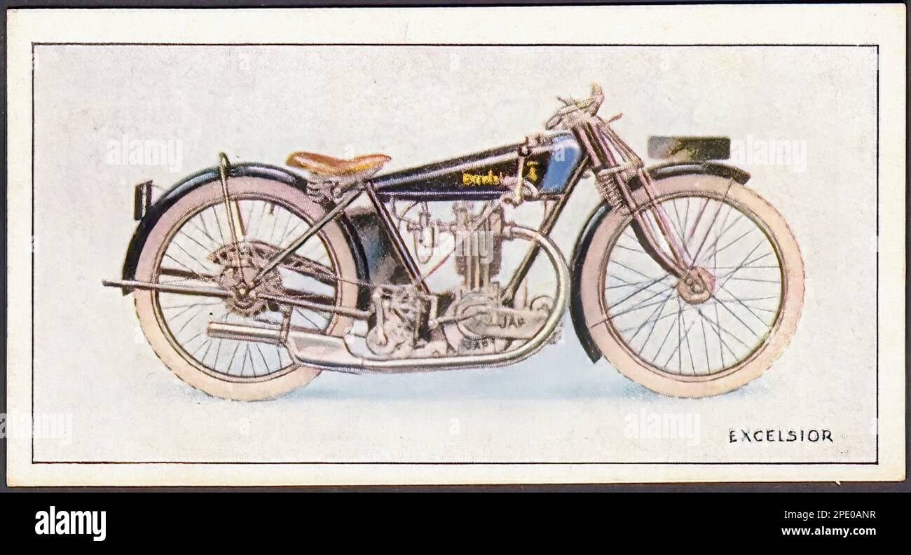 Excelsior motorcycle hi-res stock photography and images - Alamy